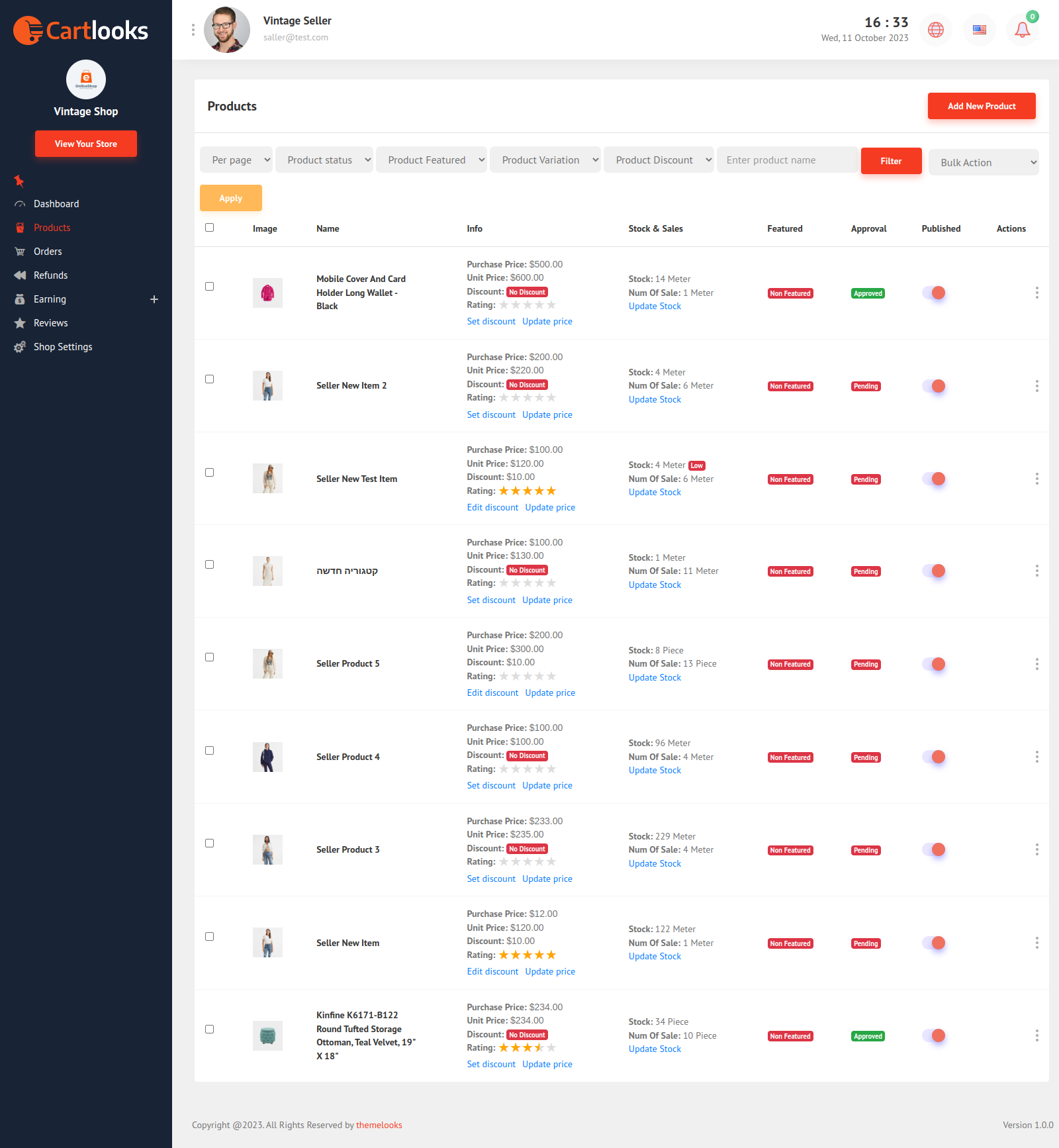 Cartlooks Laravel And Vuejs Powered Multivendor Ecommerce Cms With Pwa By Themelooks